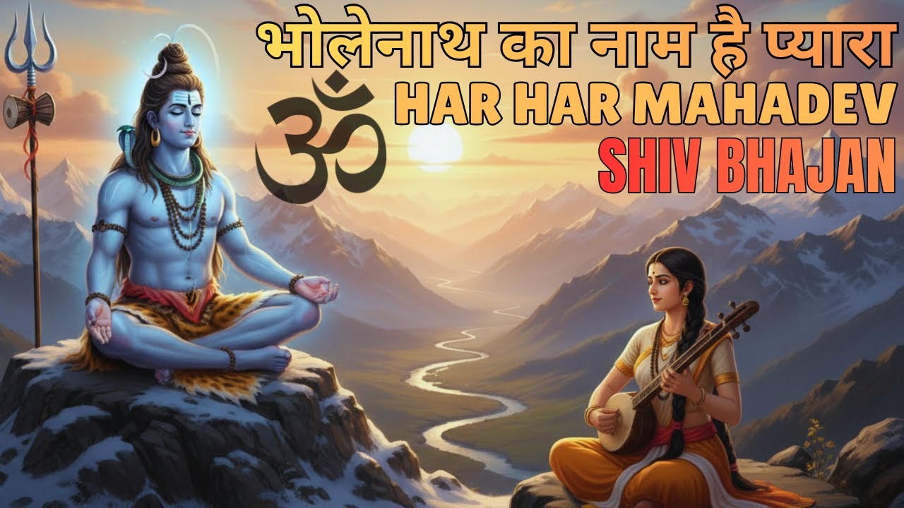 Powerful Morning Shiv Bhajan 🙏 | Har Har Mahadev | Calm Your Mind with ...