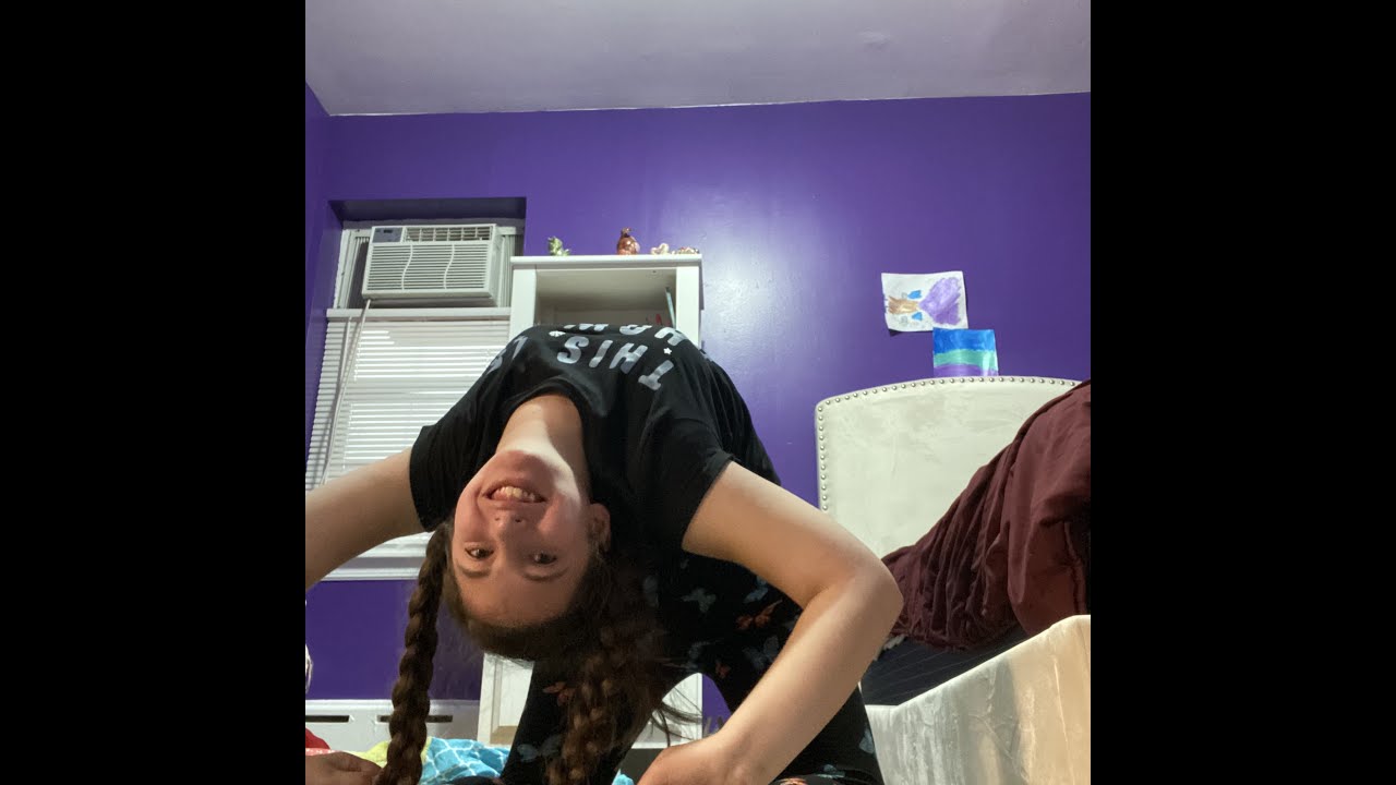 Crazy knee backbend and how to do it - YouTube