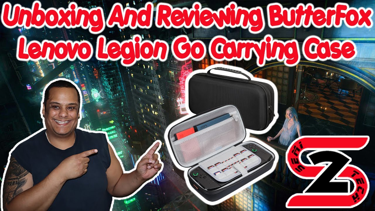 Unboxing And Reviewing ButterFox Lenovo Legion Go Carrying Case - YouTube