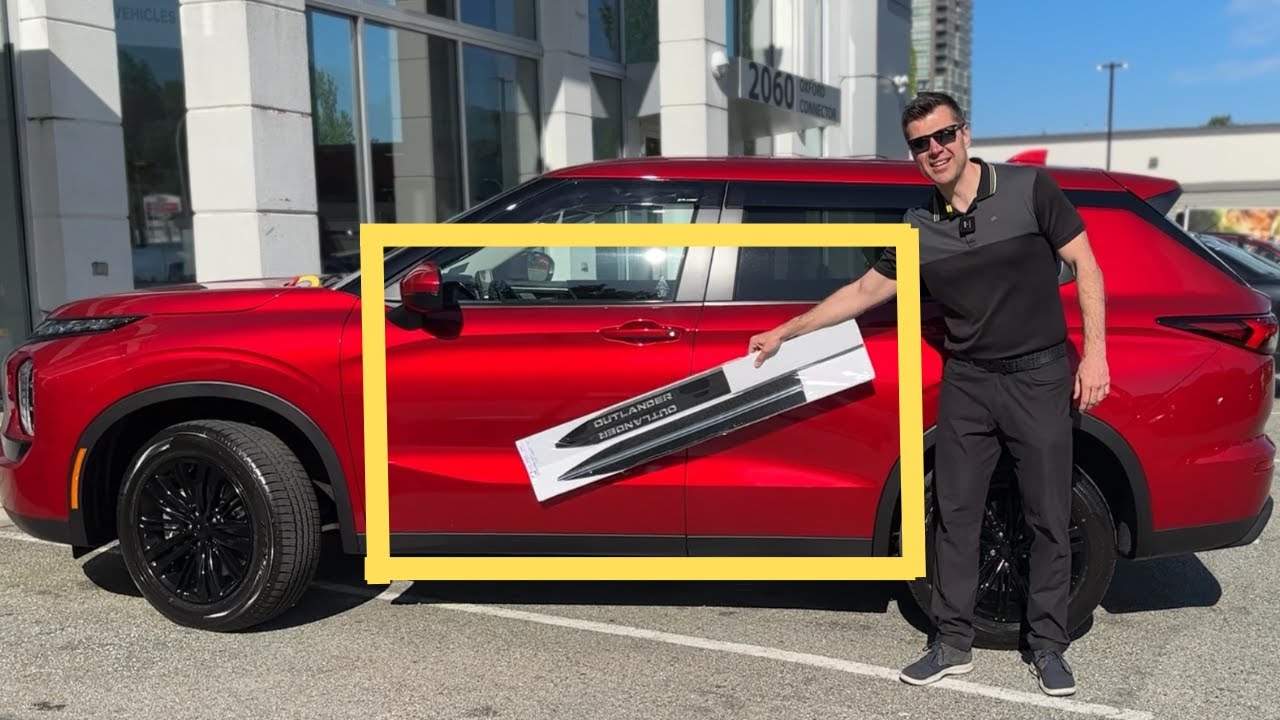 2024 Outlander - installing body side moldings! - YouTube