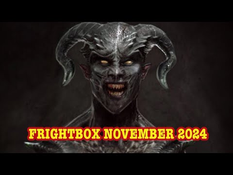 Fright-Box November 2024 Unboxing Horror - YouTube