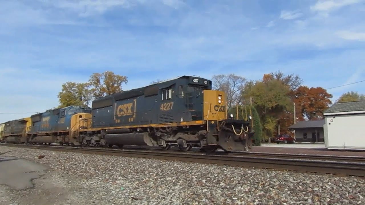Railfanning Princeton, Indiana w/ CSX 7765, NS, UP, CP, CSX, Mid Train ...
