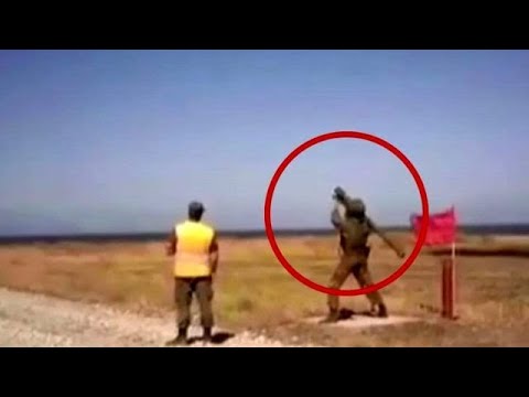 ROKET ASKERİN OMZUNDA PATLADI! :( BÜYÜK KAZA!
