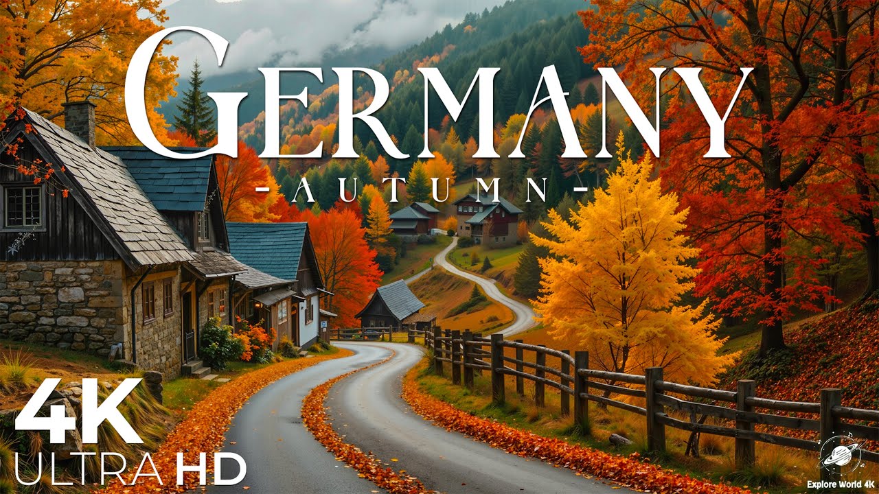 Autumn in Germany 4K UHD – Unveiling Medieval Towns & Breathtaking ...