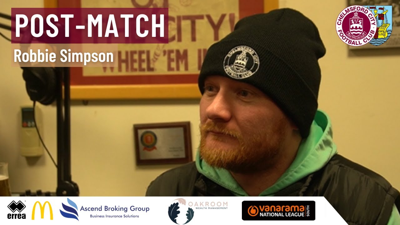 Robbie Simpson post Weymouth (H) - YouTube