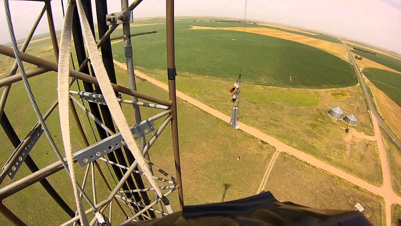 climbing a cell tower pt. 2 - YouTube