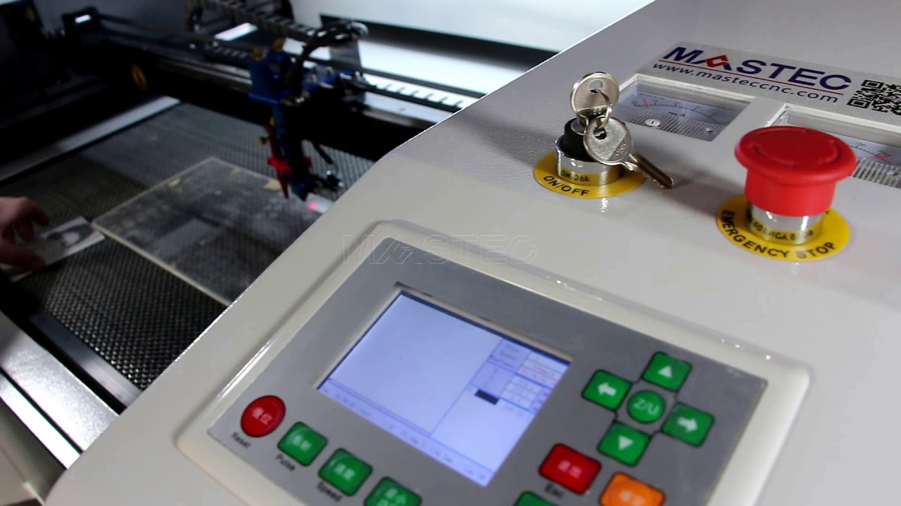 How to use RDworks softwar to engrave an image new - YouTube