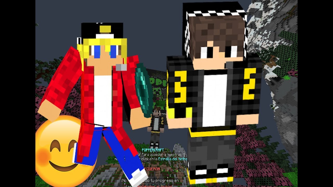 aparezco en vídeo de poppercraft /MINECRAFT/ - YouTube