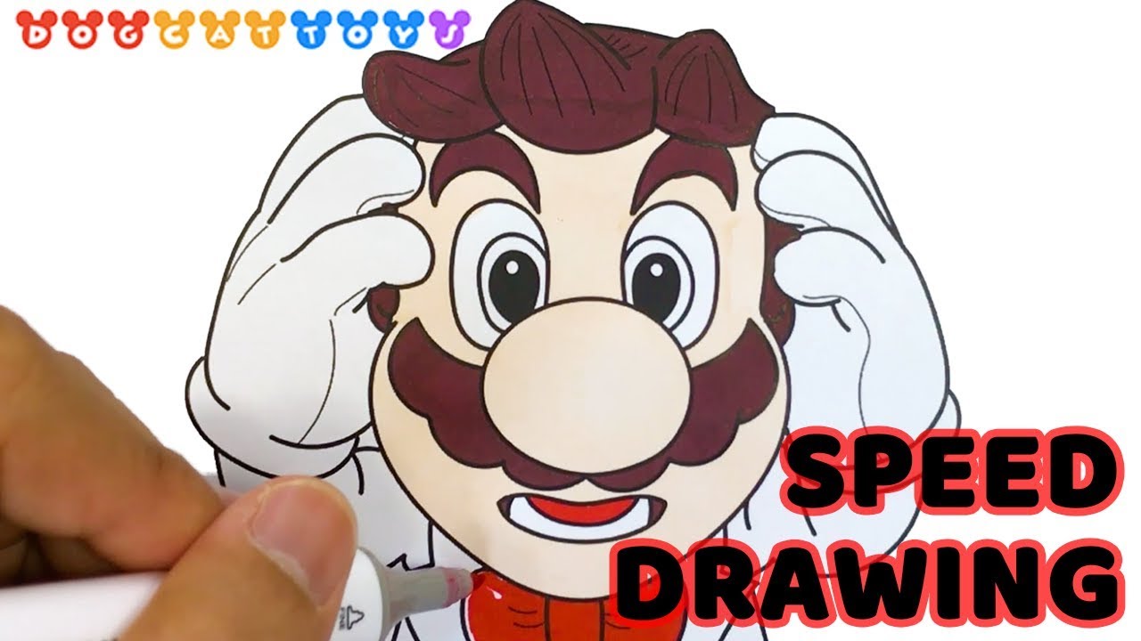 Speed Drawing Super Mario Odyssey | Drawing Coloring Pages Videos for ...