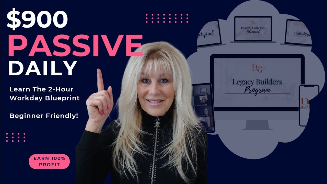 $900 Passive Daily...Check Out The 2-Hour Workday Blueprint...Beginner ...