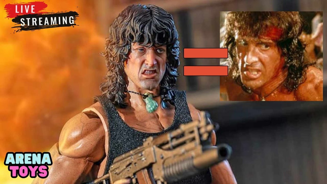 RAMBO III Hiya Toys I Unboxing y reseña - YouTube