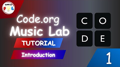 Music Lab Code.org Tutorial Series - YouTube