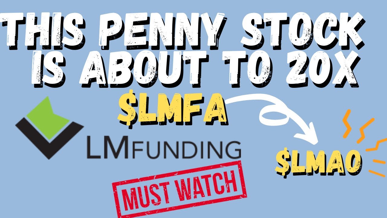 This Penny Stock is going to $10 - LM Funding America (LMFA) - Stock ...