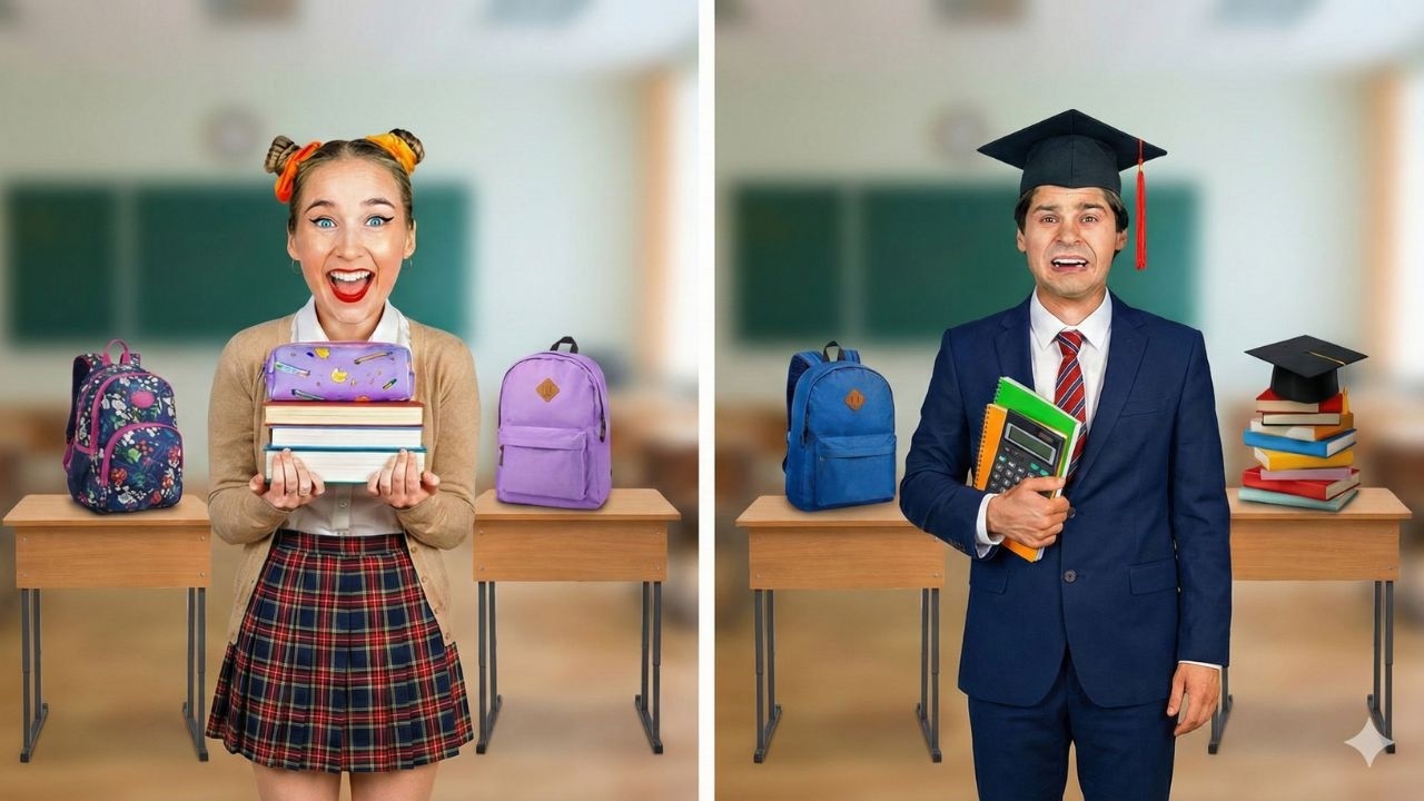 Surviving Every School Movie! Funny Relatable Situations at School by ...