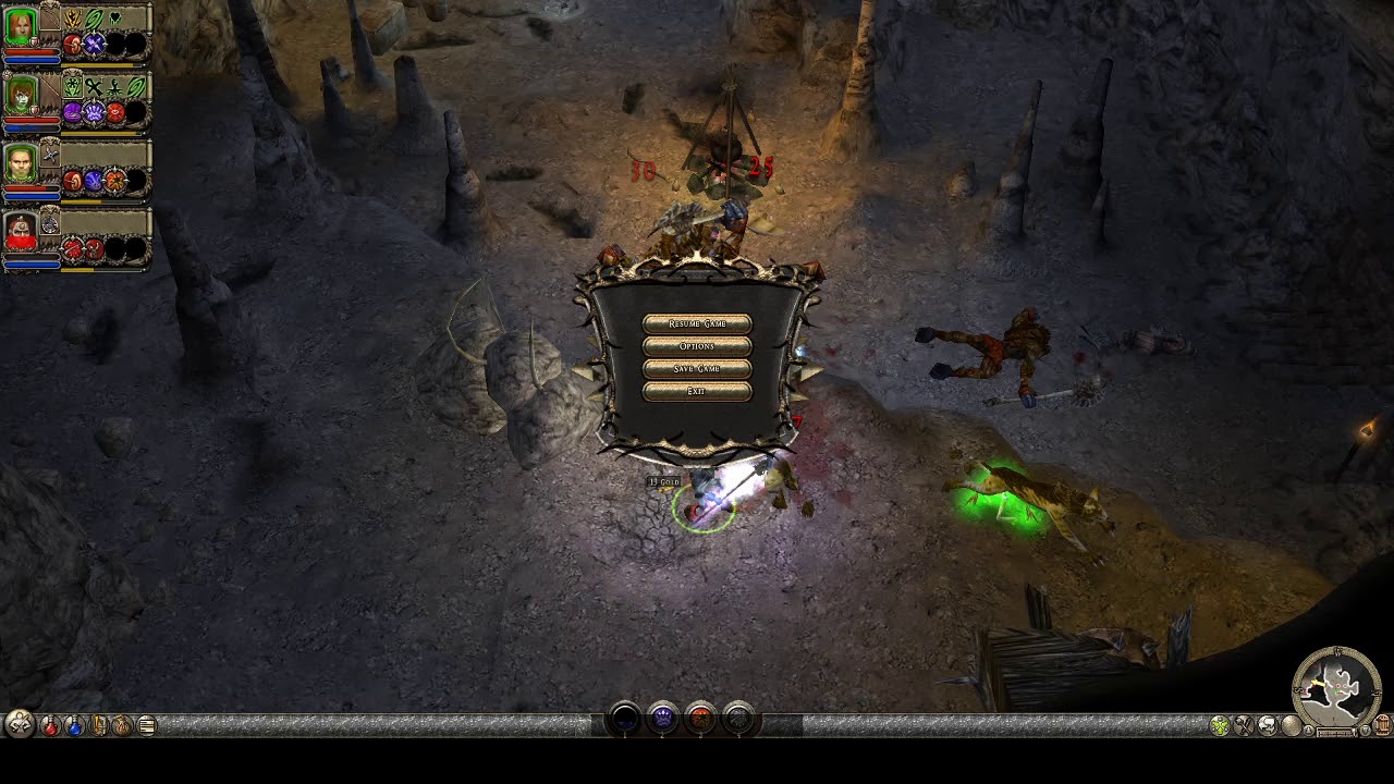Dungeon Siege 2 - Azunite Desert Cavern - YouTube