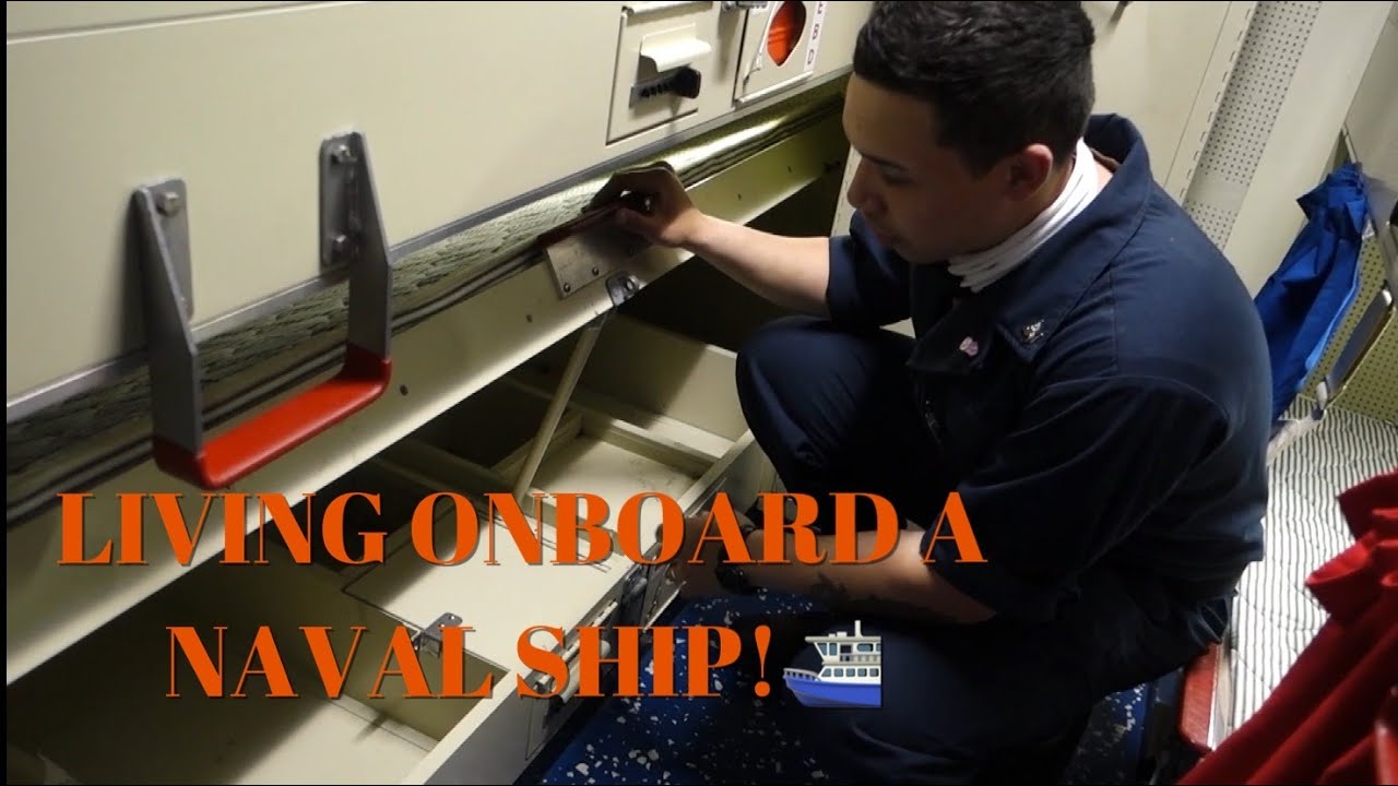 NAVY LIFE | WHAT LIVING ONBOARD A NAVY SHIP IS LIKE! - YouTube