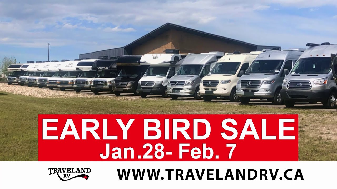Traveland RV Grande Prairie | 2021 Early Bird Sale - YouTube
