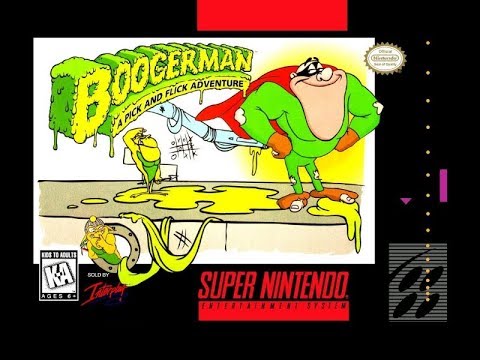 Boogerman: A Pick and Flick Adventure (SNES) - Gameplay - YouTube
