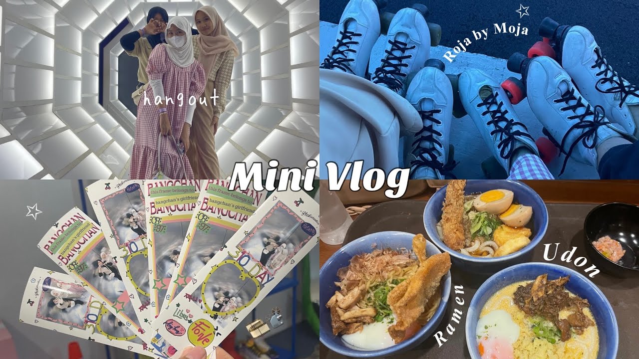 VLOG ֺ hangout with us👯‍♀️, roja by moja🛼, blok m, photomatics ...