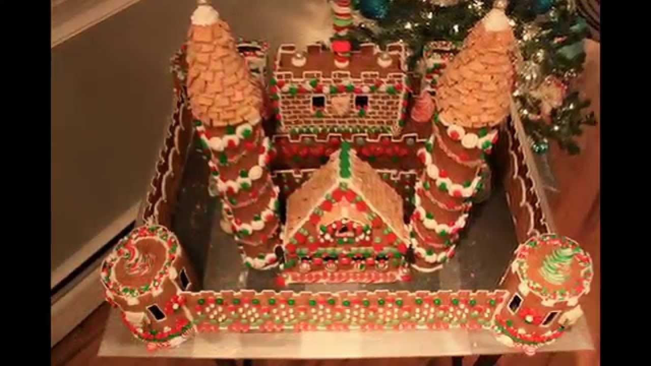 Gingerbread Castle - YouTube