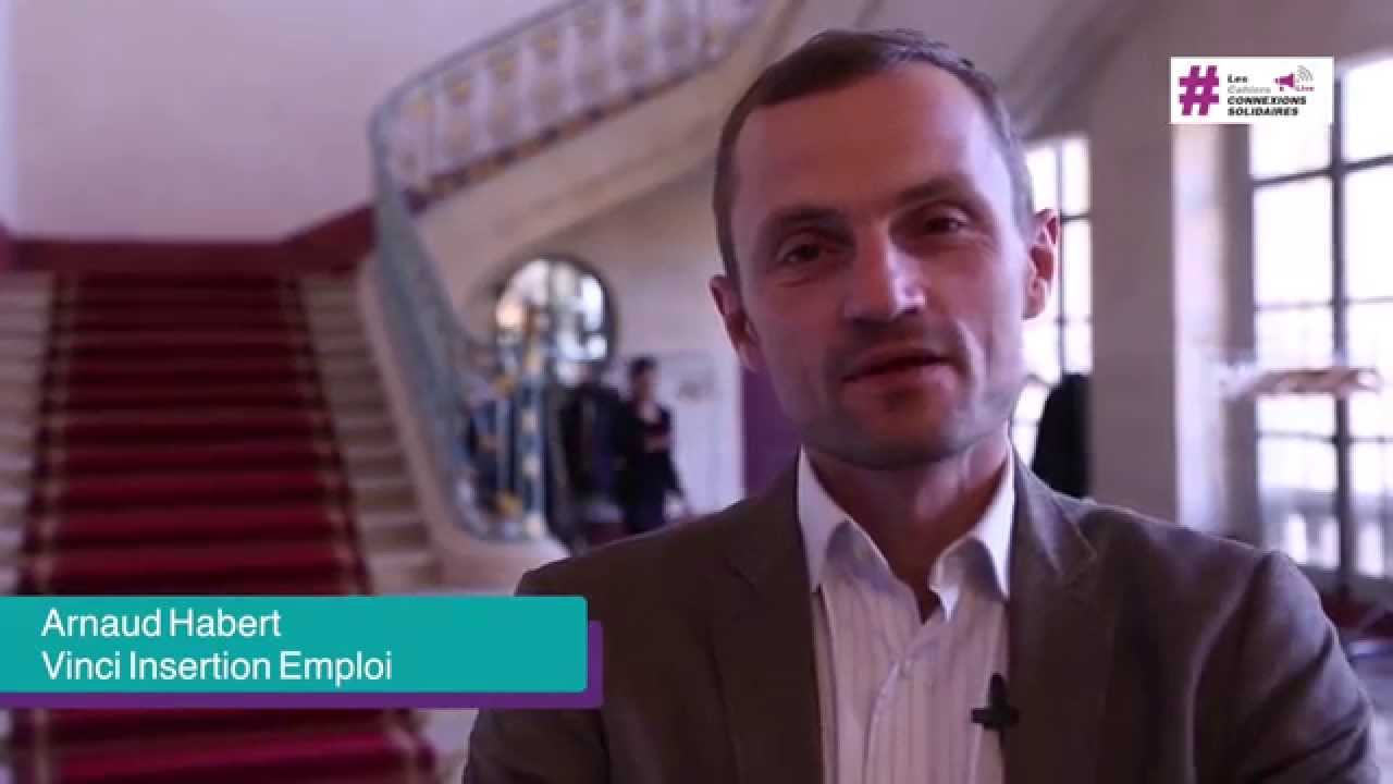 Intervention Arnaud Habert, Vinci Insertion Emploi - YouTube