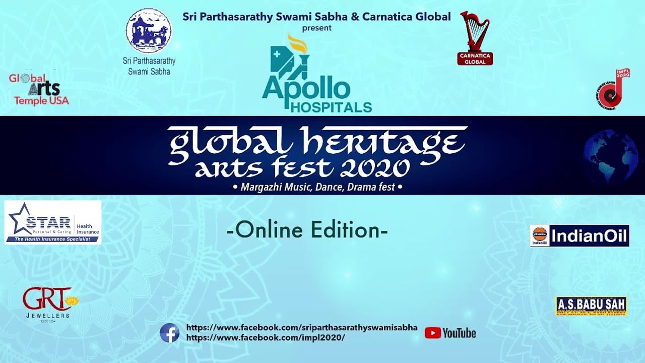 Global Heritage Arts Fest 2020- features Bharathanjali's - Vana Virata ...
