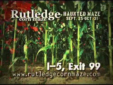 Haunted Corn Maze - Rutledge Corn Maze - YouTube