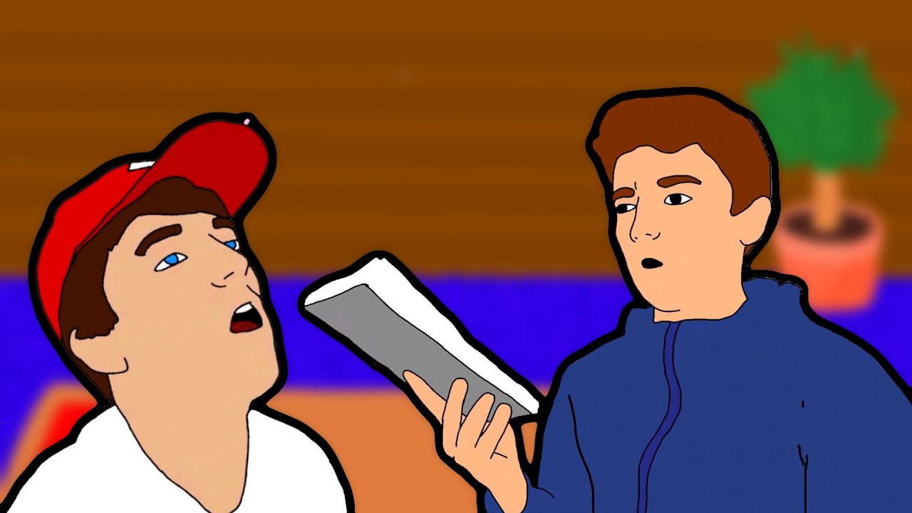 Returning a Library Book that's Overdue (EBSynth Animation) - YouTube