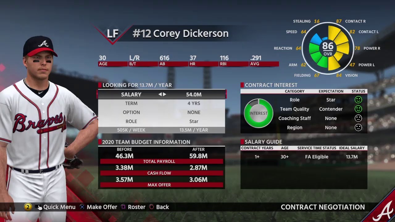 Braves Dynasty S:2 NLDS G:3 VS Colorado (COL Leads 2-0) - YouTube