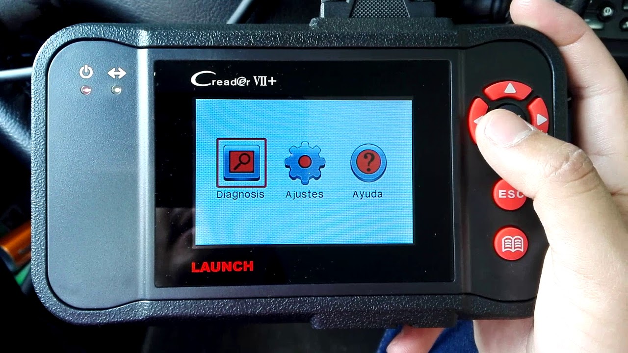 ESCANER AUTOMOTRIZ MULTIMARCA, LAUNCH CREADER VII+ 8000 RPM RIOBAMBA - YouTube