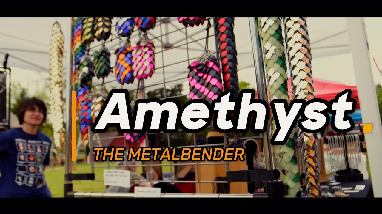 She bends metal to create the best masterpieces of anything! - YouTube