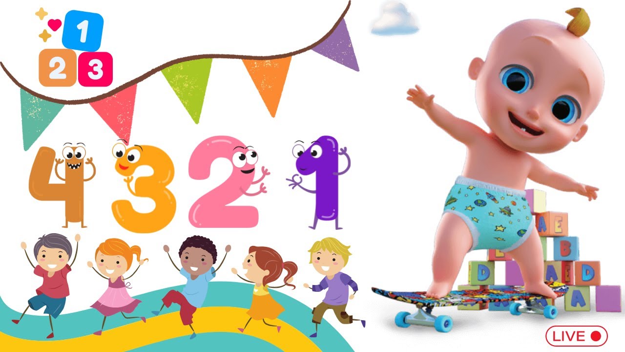 Learn 123 Numbers in a Fun and Easy Way for Kids with our 123 Song and ...