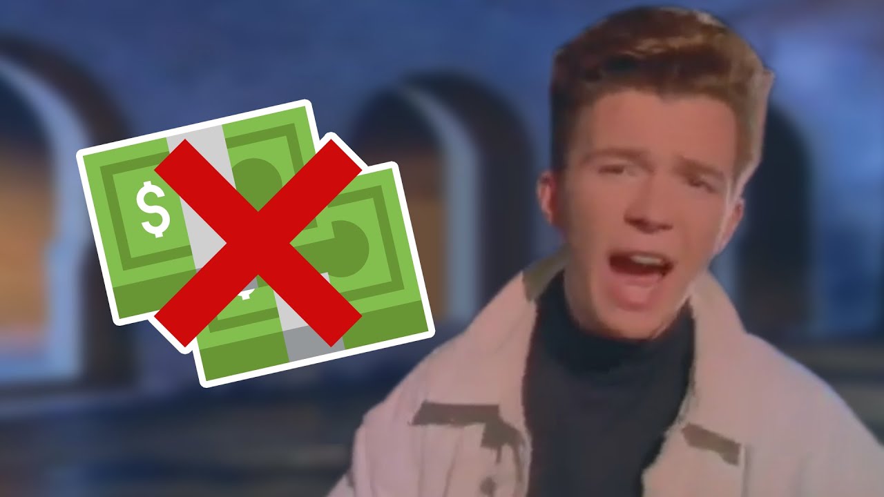 Rick Astley's Never Gonna Give You Virtual Items For Free [YTP] - YouTube