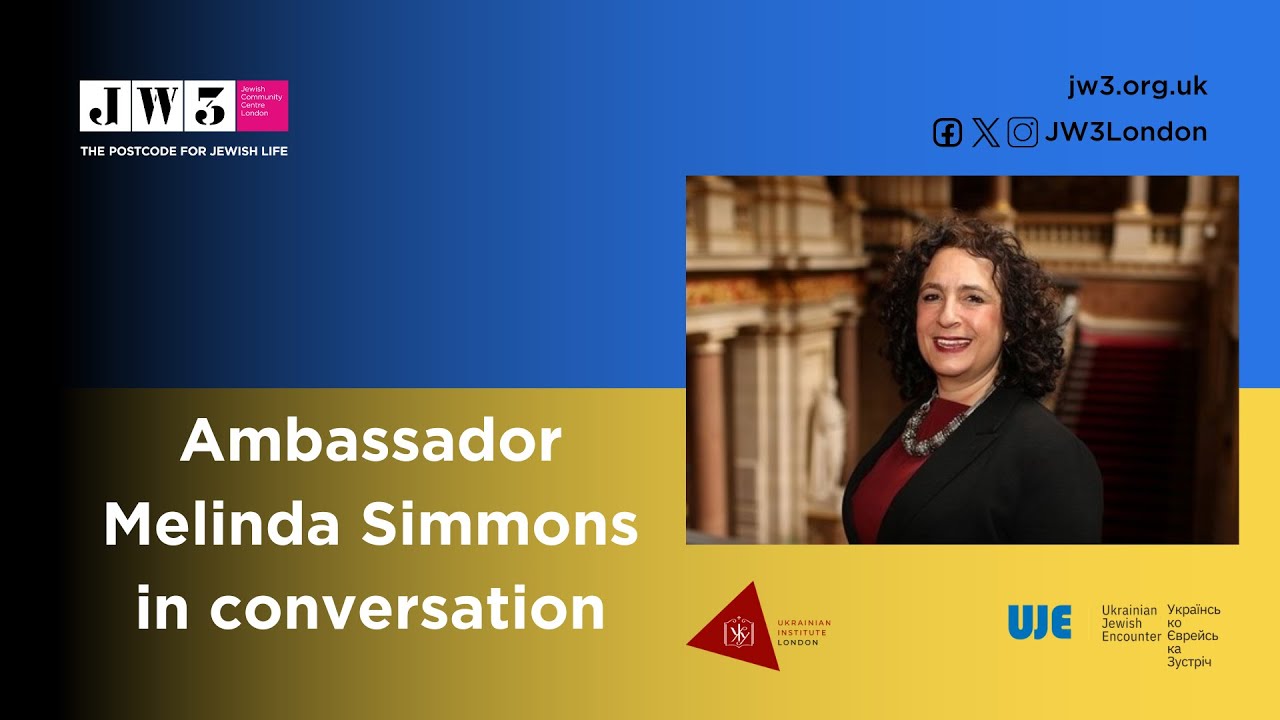 Ambassador Melinda Simmons in Conversation with Ukrainian Institute ...