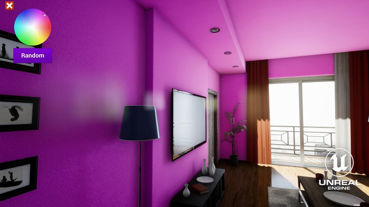 Color Wheel Unreal Engine 4 - YouTube