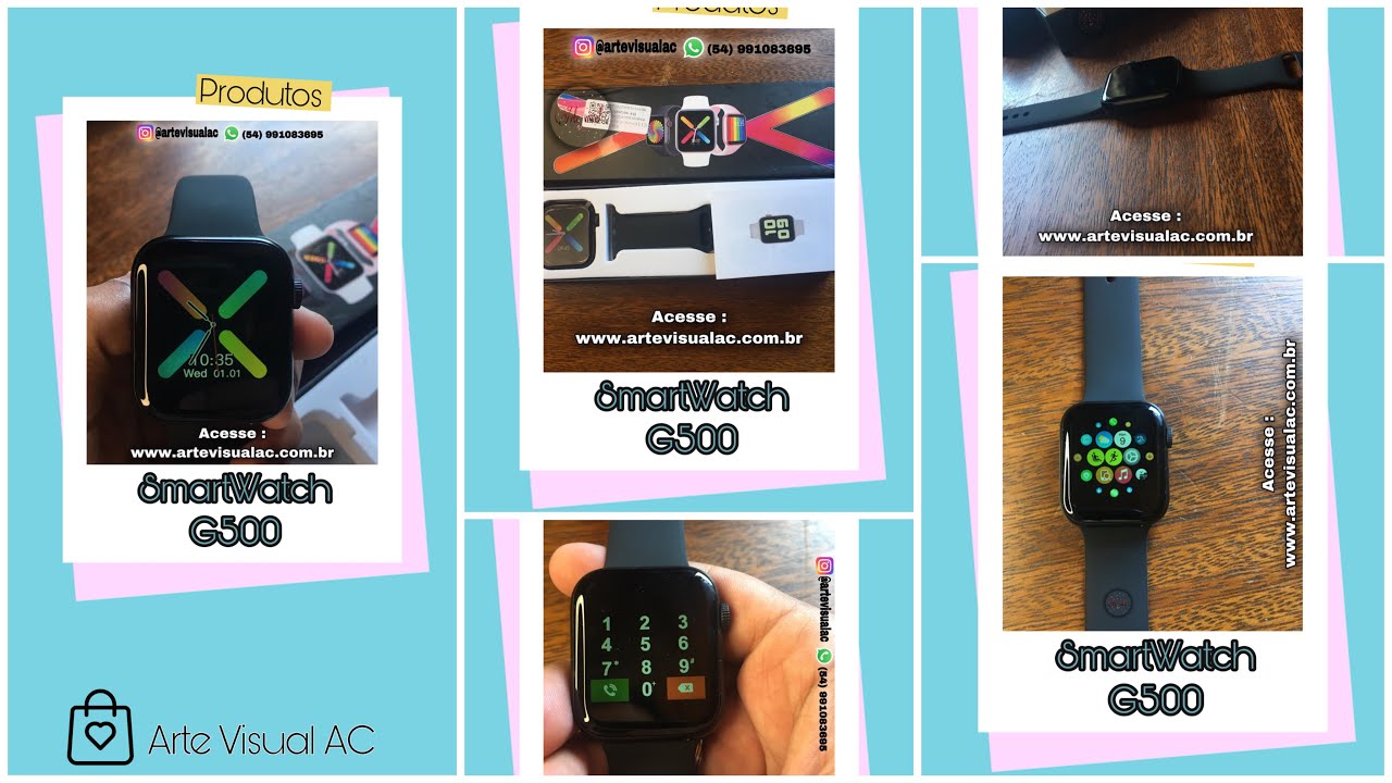 SmartWatch G500 - YouTube