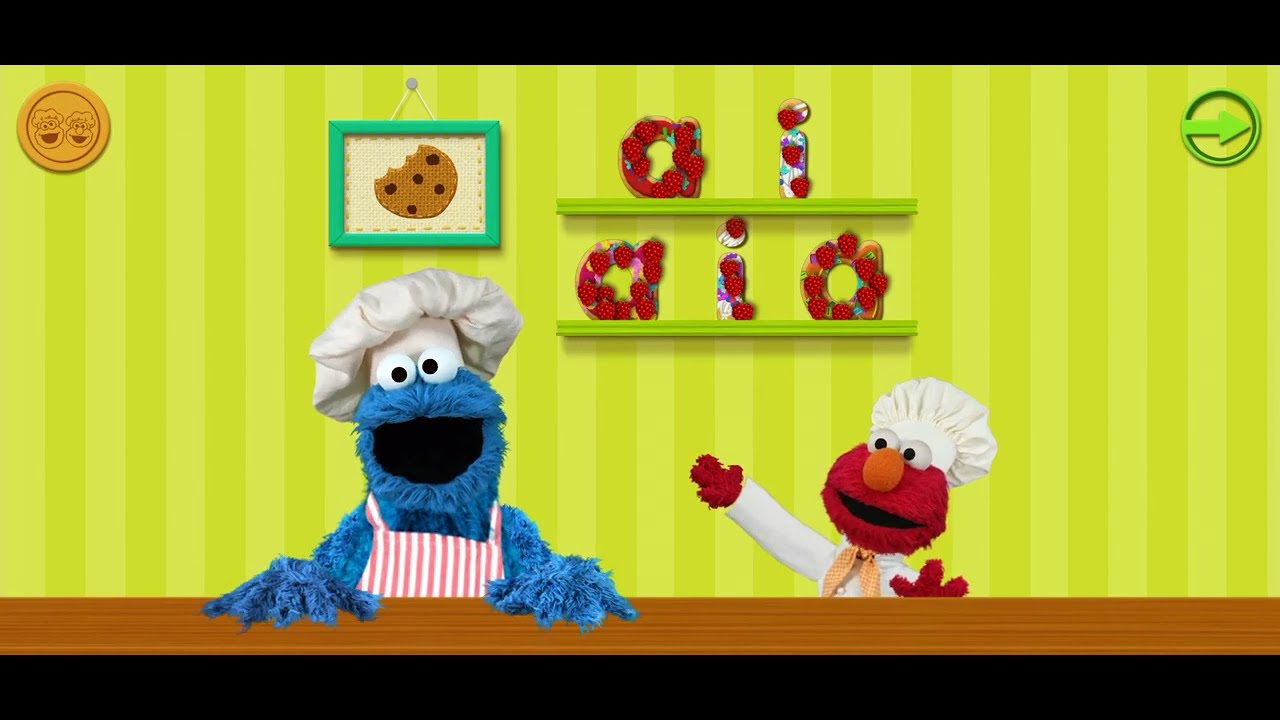 Sesame Street : Cookie Monster & Chef Elmo's Alphabet Kitchen | 49 ...