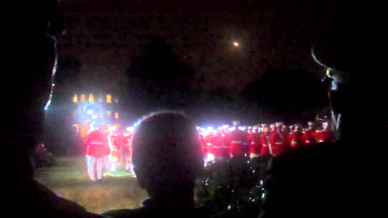Marine Barracks Parade Scotland the Brave and The Minstrel Boy July 29 ...