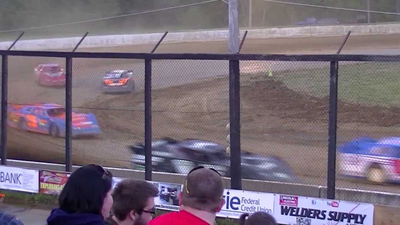 Eriez Speedway :: 6.2.13 :: Limited Late Model Feature - YouTube