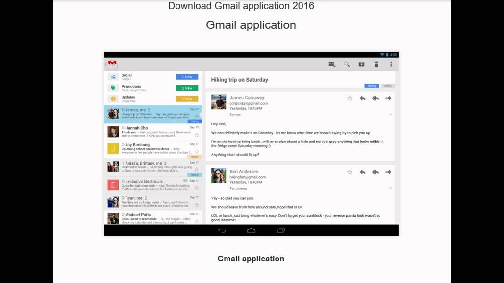 Download Gmail application 2016 - YouTube