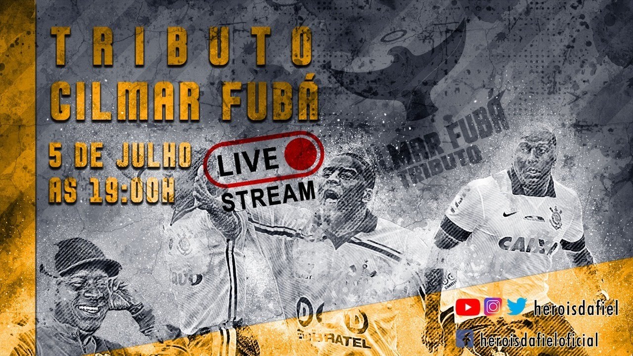 TRIBUTO GILMAR FUBÁ - HERÓIS DA FIEL | LIVE COM ÍDOLOS DO CORINTHIANS ...