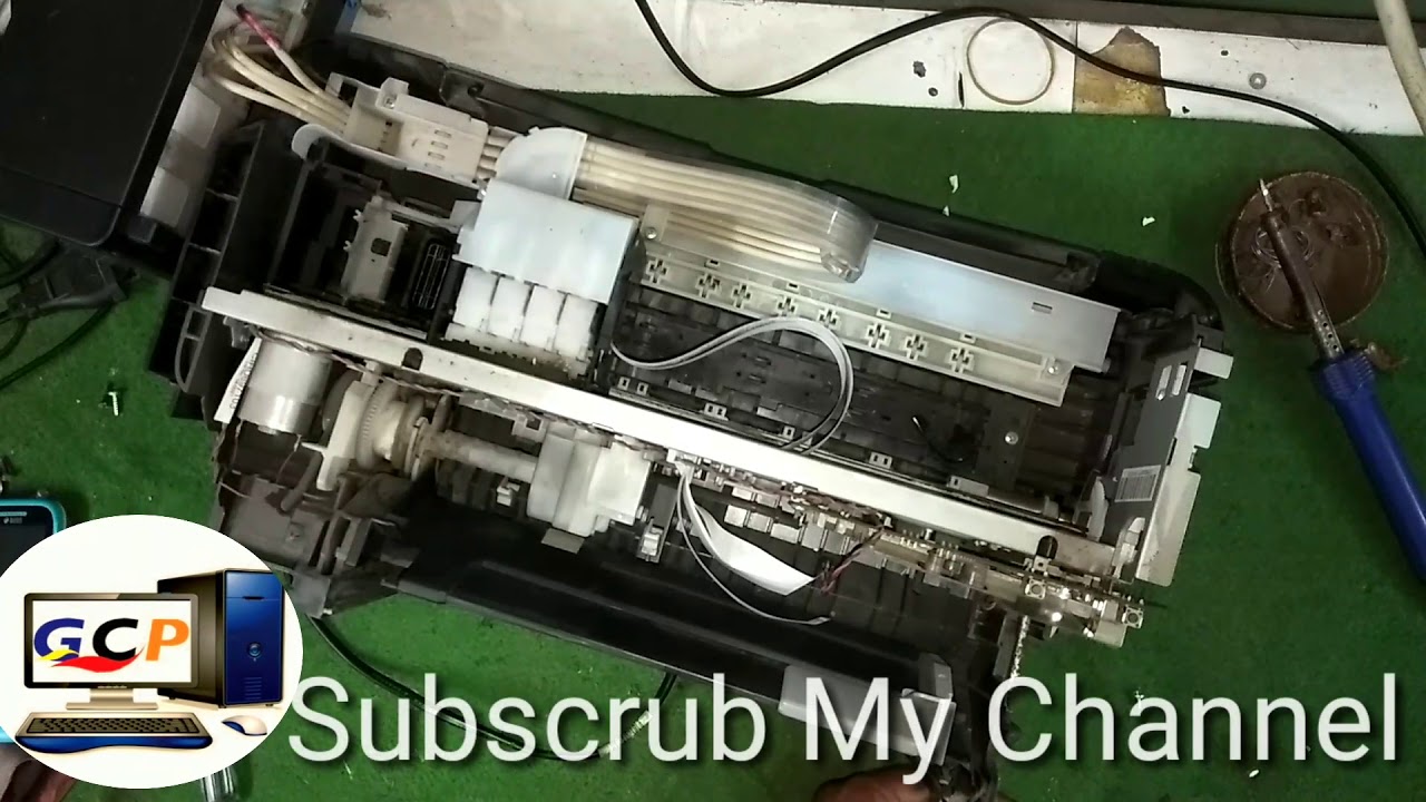 Epson L130 Power Switch problem solution Sensor problem - YouTube