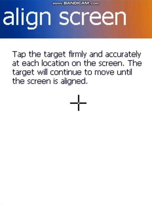 How to ALIGN SCREEN in Windows Mobile 6.5 - YouTube