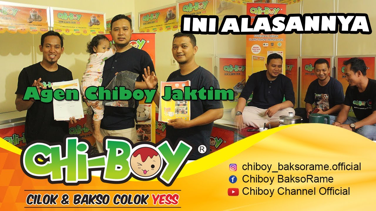 KEMITRAAN AGEN JATINEGARA JAKTIM | PELUANG USAHA KEMITRAAN CHIBOY - YouTube