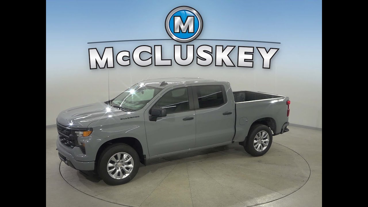 242304 New 2024 Chevrolet Silverado 1500 Custom Four Wheel Drive Crew ...
