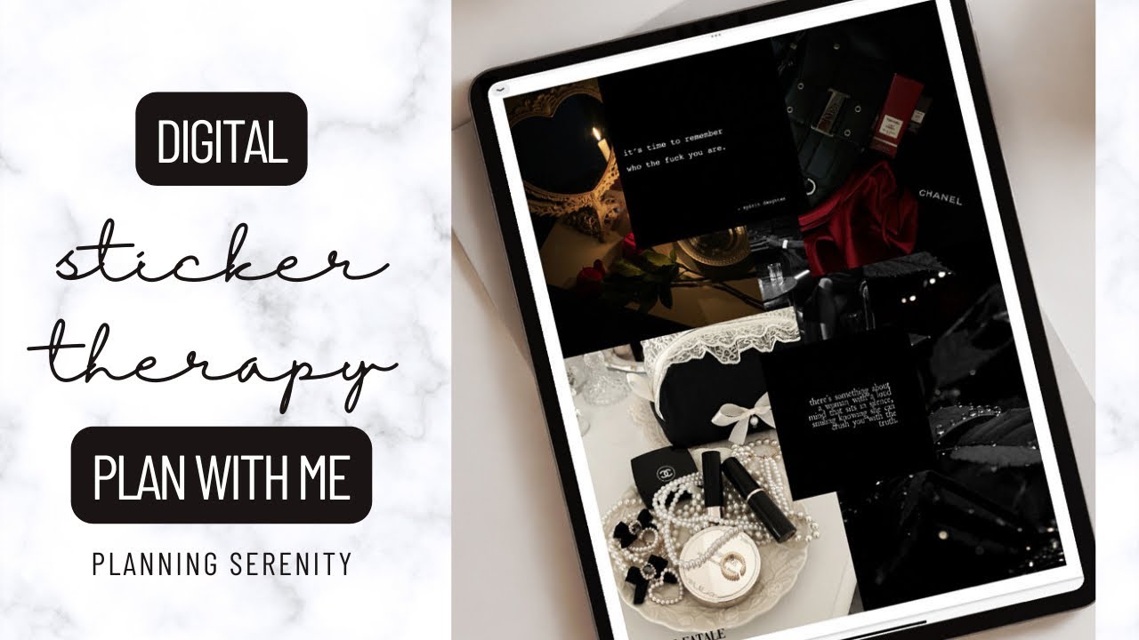 DIGITAL PLAN WITH ME | STICKER THERAPY | HELLO GORGEOUS VOL. 3 DIGITAL ...