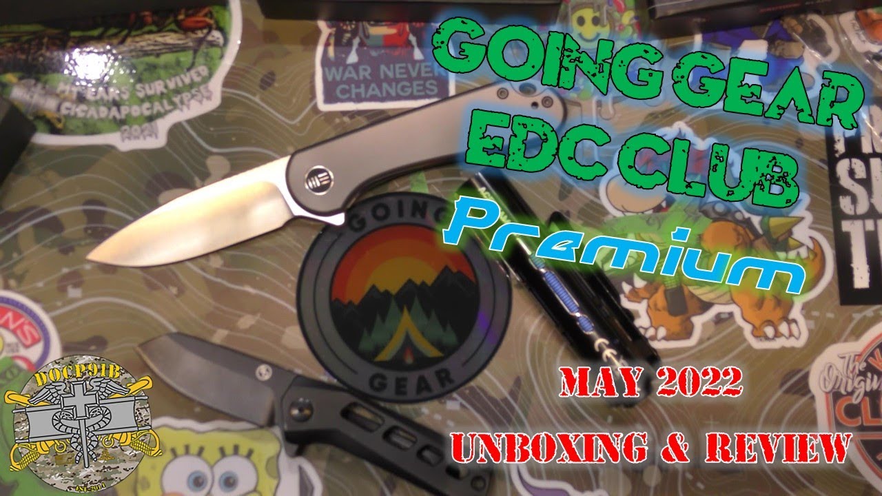 GoingGear EDC Club Premium May 2022 - Unboxing & Review - YouTube
