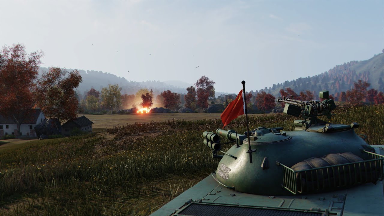 World of Tanks || WZ-122 on Redshire - Platoon Gameplay - YouTube