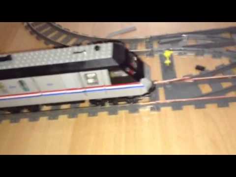 Lego 4558 Metroliner and Lego 10002 club car review - YouTube