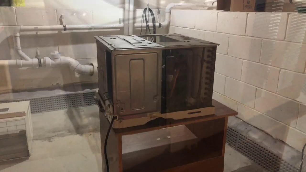1995 Panasonic 5,800 BTU window air conditioner - YouTube